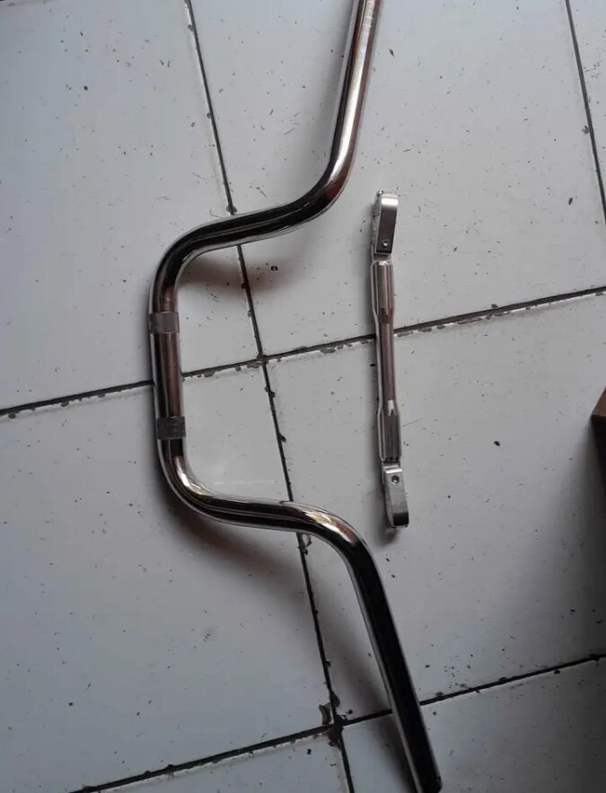 setang stang Yamaha RX king barang second asli original jabutan ...