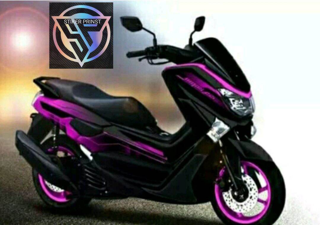 decal nmax old full body gradasi lis pink | Lazada Indonesia
