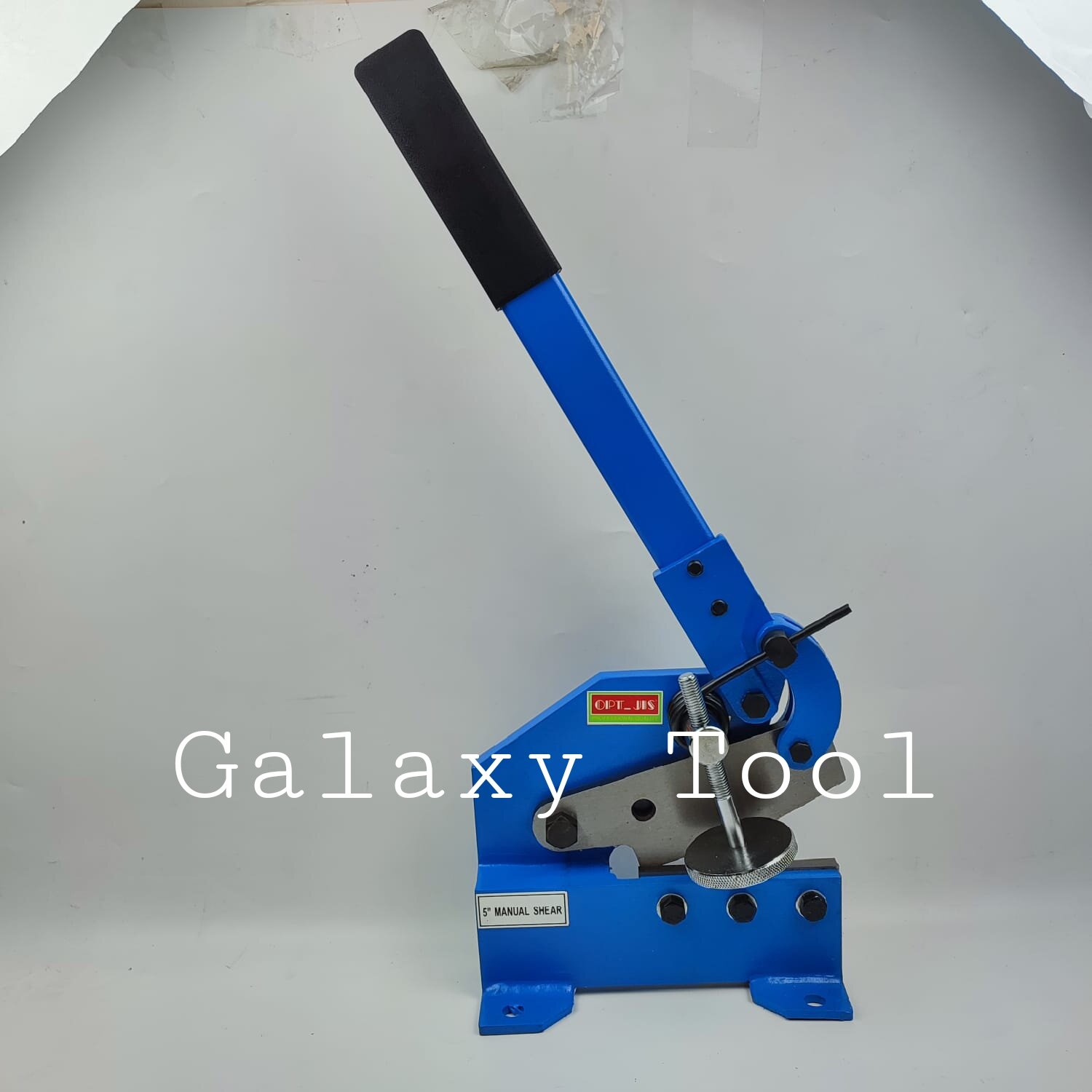 Alat potong Plat besi 5 Inch Muller dudukan manual Shaer Original OPT ...