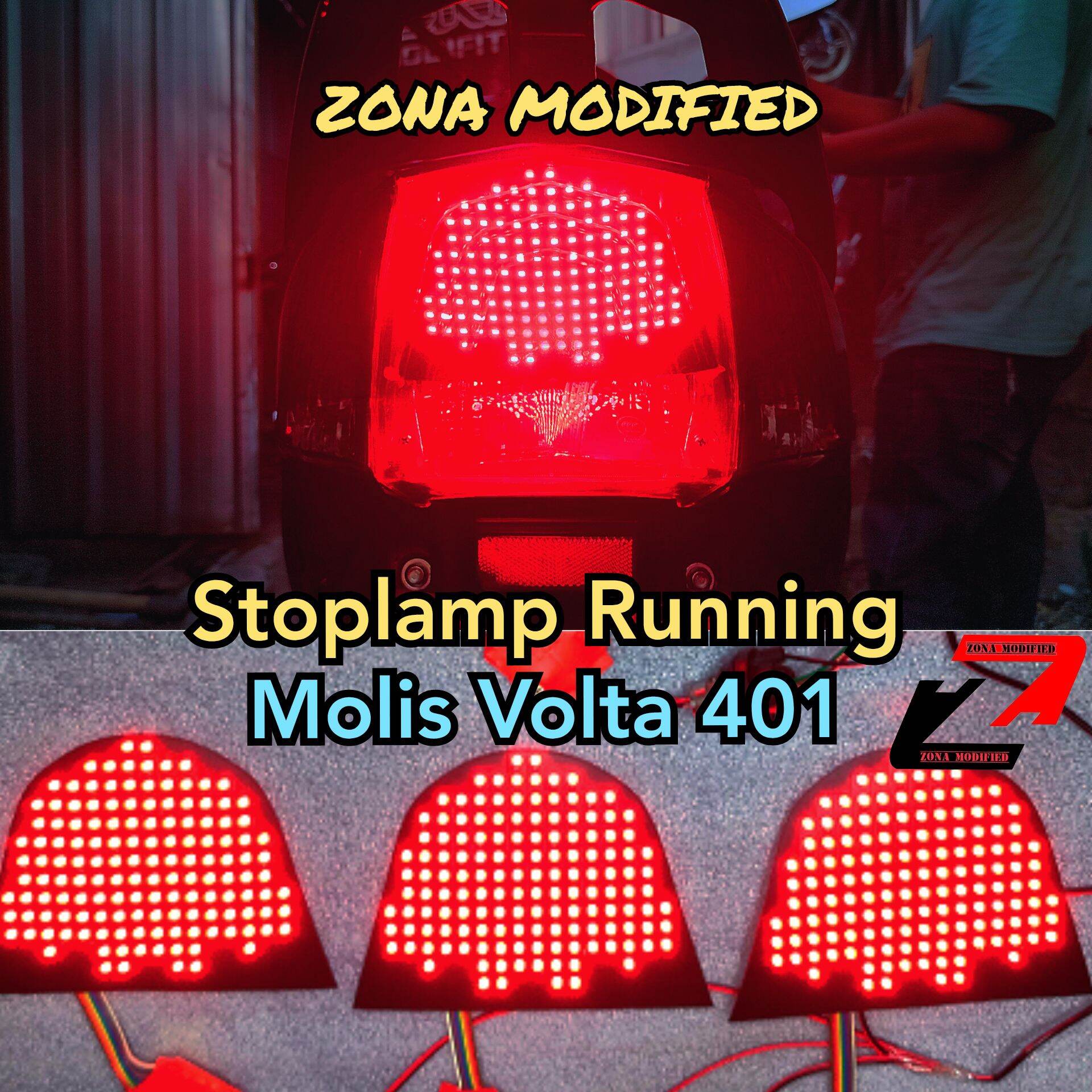 stoplamp running molis Volta 401 11 mode | Lazada Indonesia