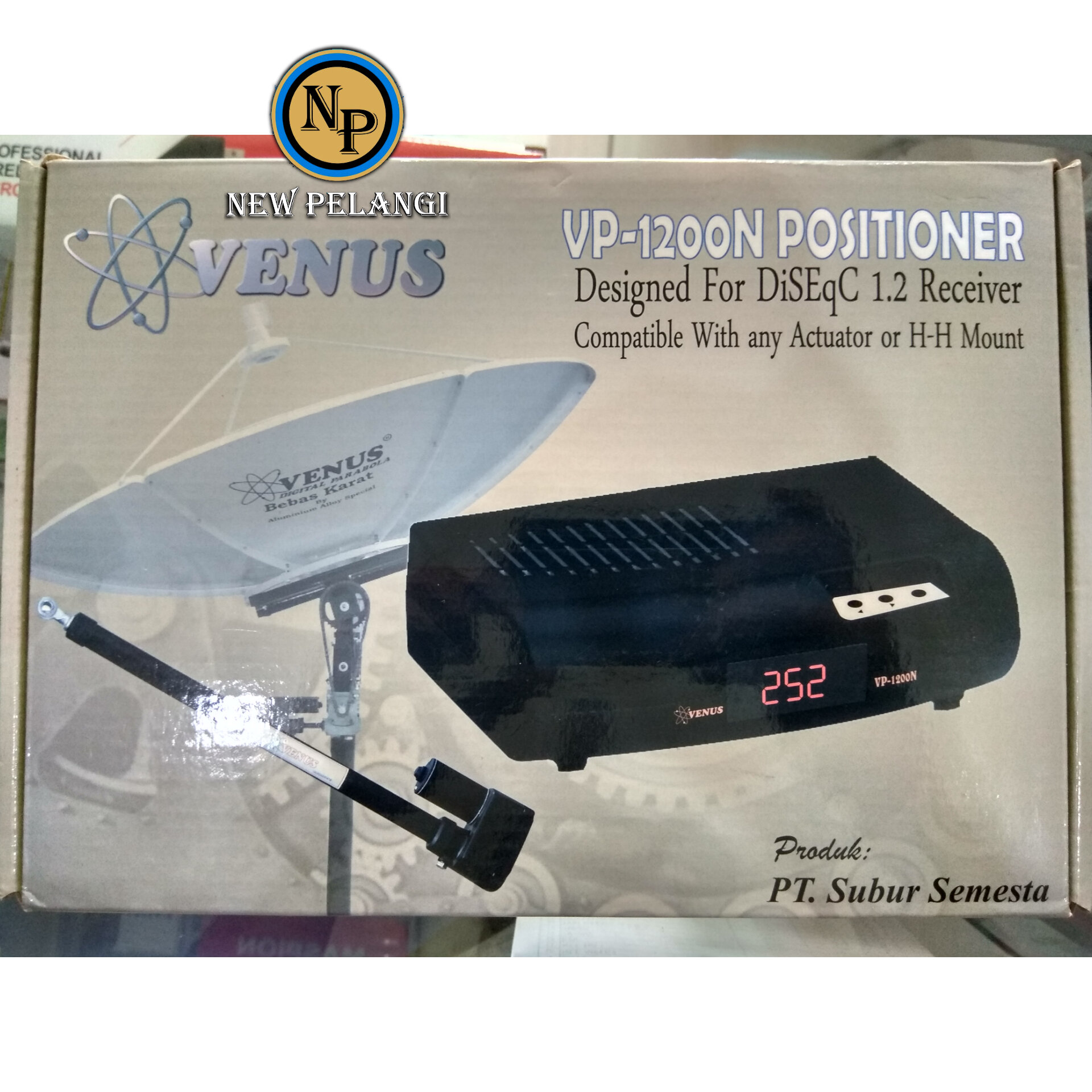 Positioner Venus VP-1200N | Penggerak Parabola | Lazada Indonesia