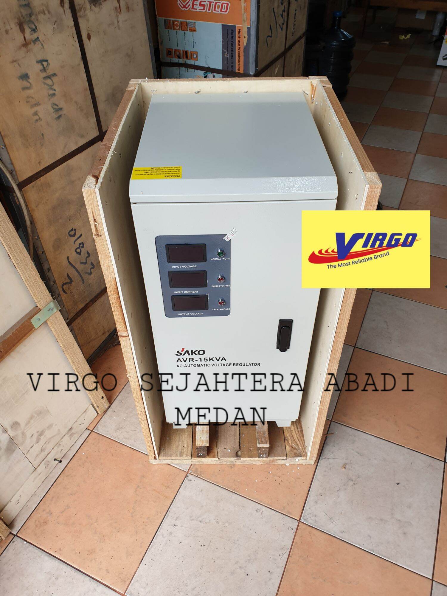 STABILIZER SAKO AVR 15000 / 15 KVA LED | Lazada Indonesia