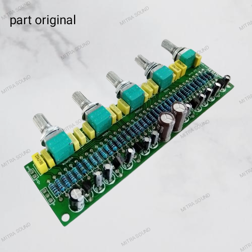 Tone control stereo 2.1 subwoofer transistor Mitra sound modul ...