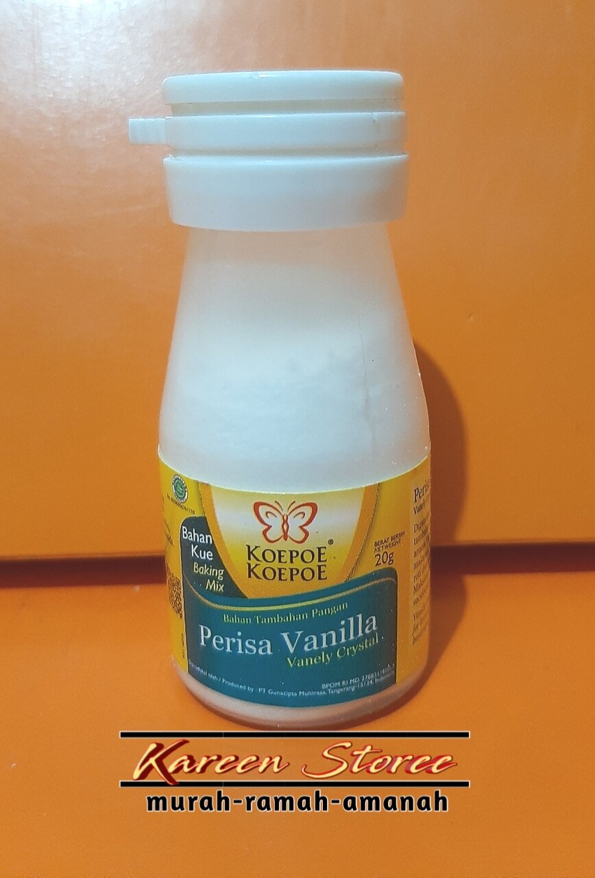 Perisa Vanilla bubuk merk Koepoe-Koepoe 20gr | Lazada Indonesia