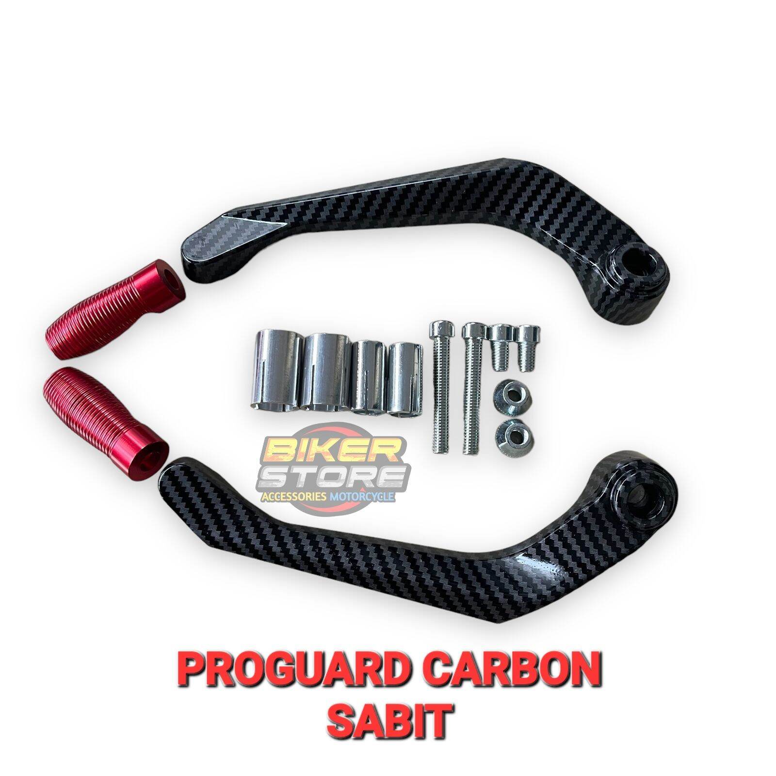 Proguard Karbon Sabit Handguard Carbon Universal Semua Motor | Lazada ...
