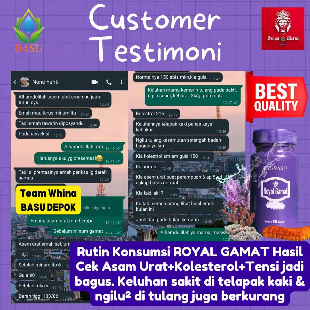 Royal Gamat TsuBASU | Lazada Indonesia