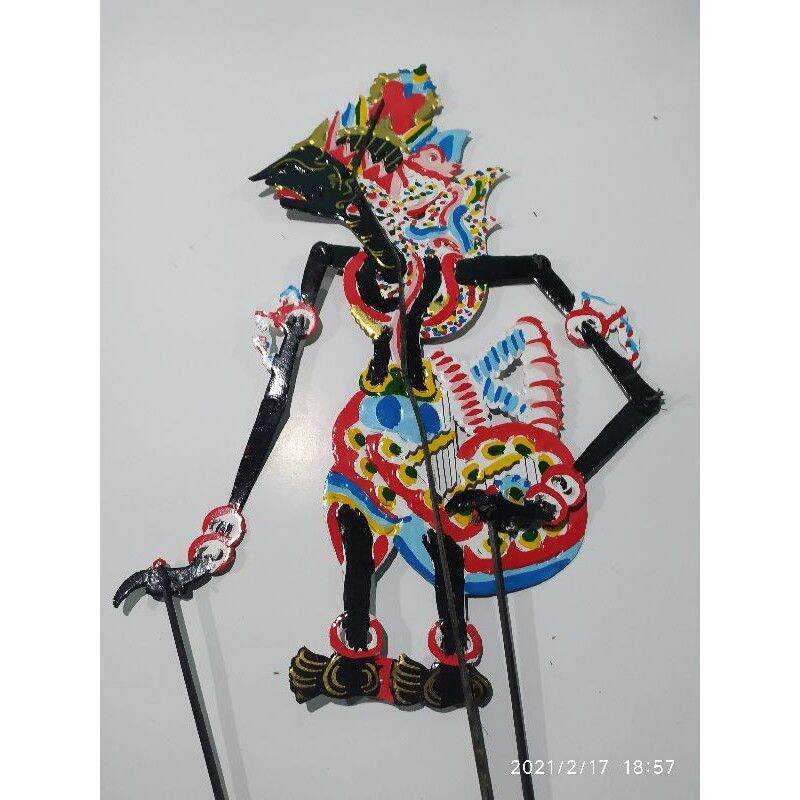 MAINAN ANAK WAYANG KULIT KERTAS KRISNA HIASAN DINDING | Lazada Indonesia