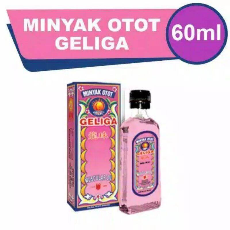 MINYAK OTOT GELIGA MUSCULAR OIL 60ML DAN 30ML | Lazada Indonesia