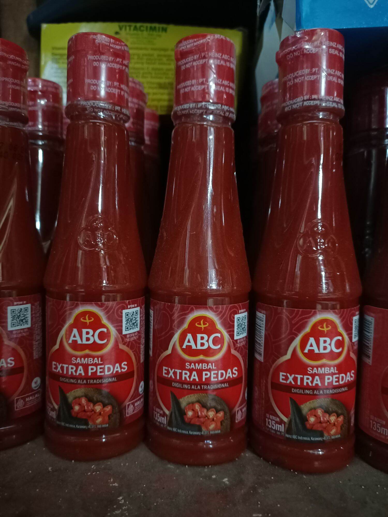 saos sambal ABC extra pedas 135ml | Lazada Indonesia