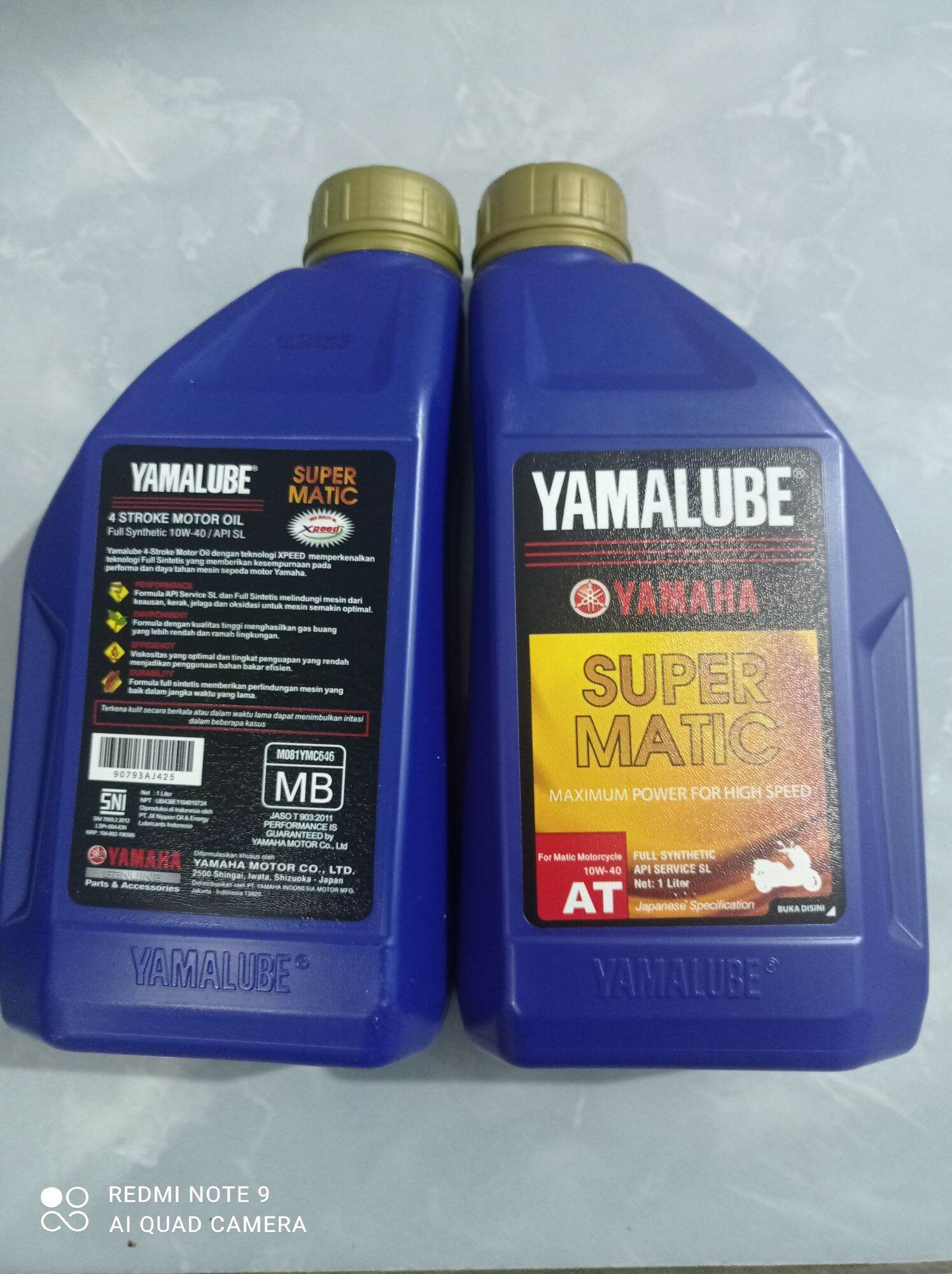 OLI YAMALUBE SUPER MATIC SAE 10W-30 1LITER | Lazada Indonesia