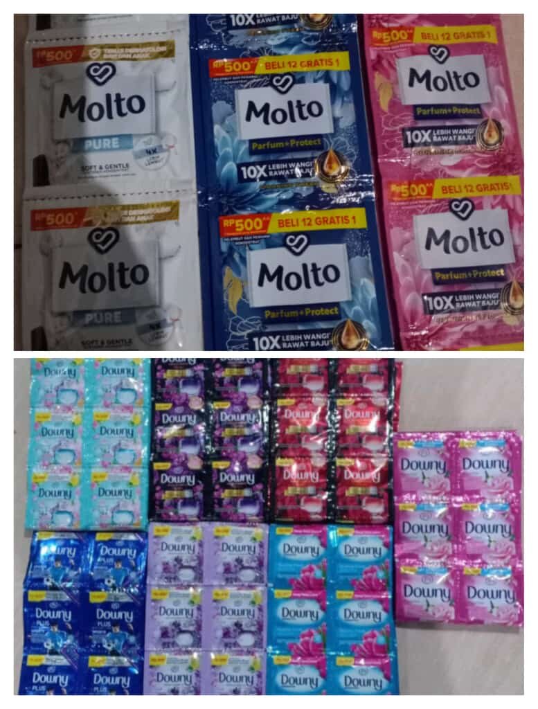 Paket Molto&Downy mix 48sachet | Lazada Indonesia