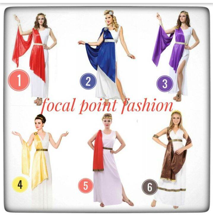 kostum Greek goddess Yunani Spartan princess halloween costume | Lazada ...