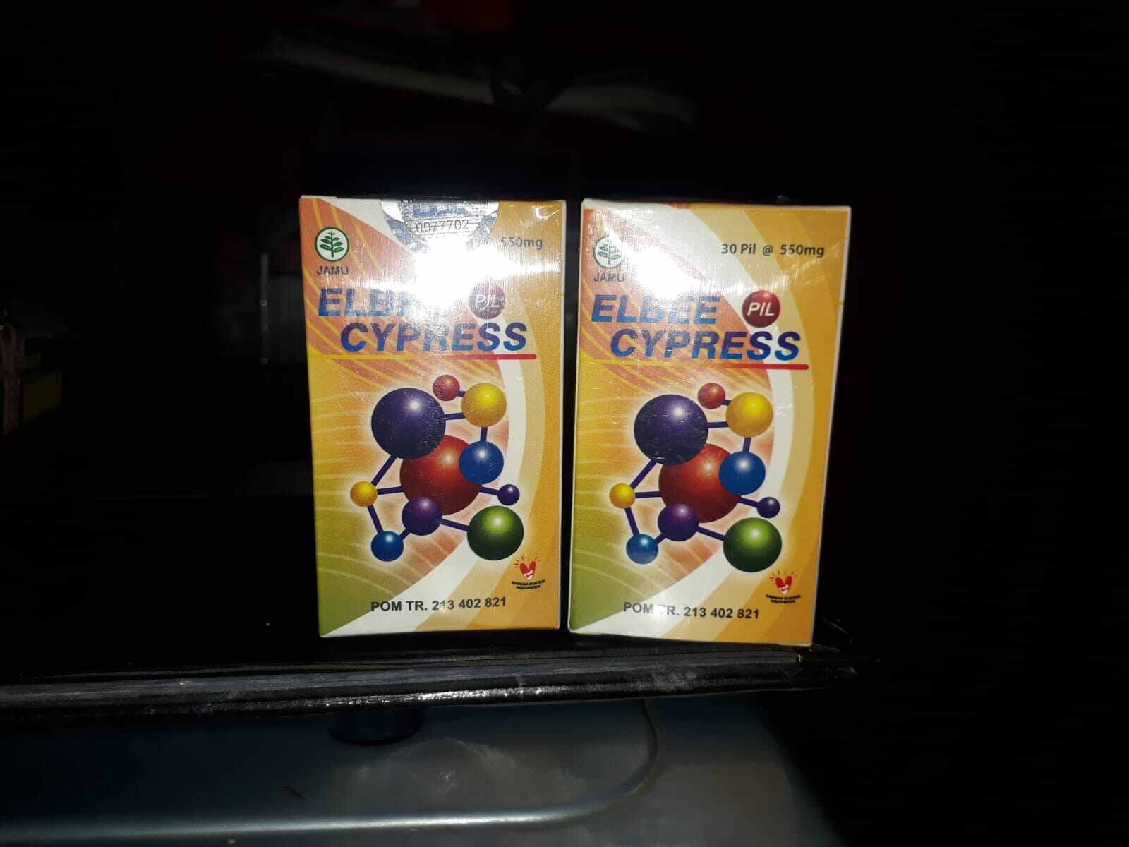 Elbee cypress ( pil hitam ajaib) 1 Botol 30 Tablet, BPOM MUI Halal ...