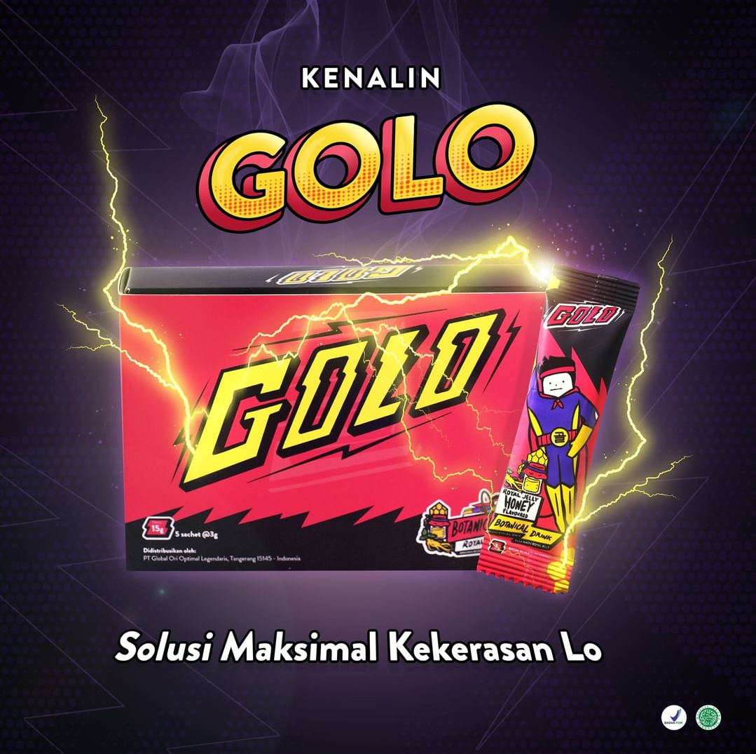 GOLO Ginseng Botanical Original Stamina Herbal Pria 1Box 5 Sachet ...