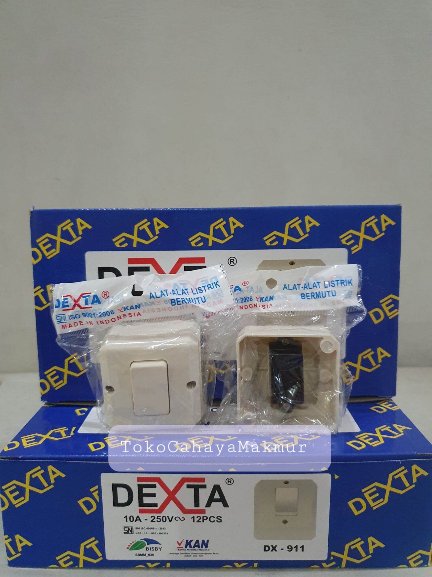 Saklar Engkel/Saklar Seri/Stop Kontak Arde Petak OB ON OFF Dexta ...