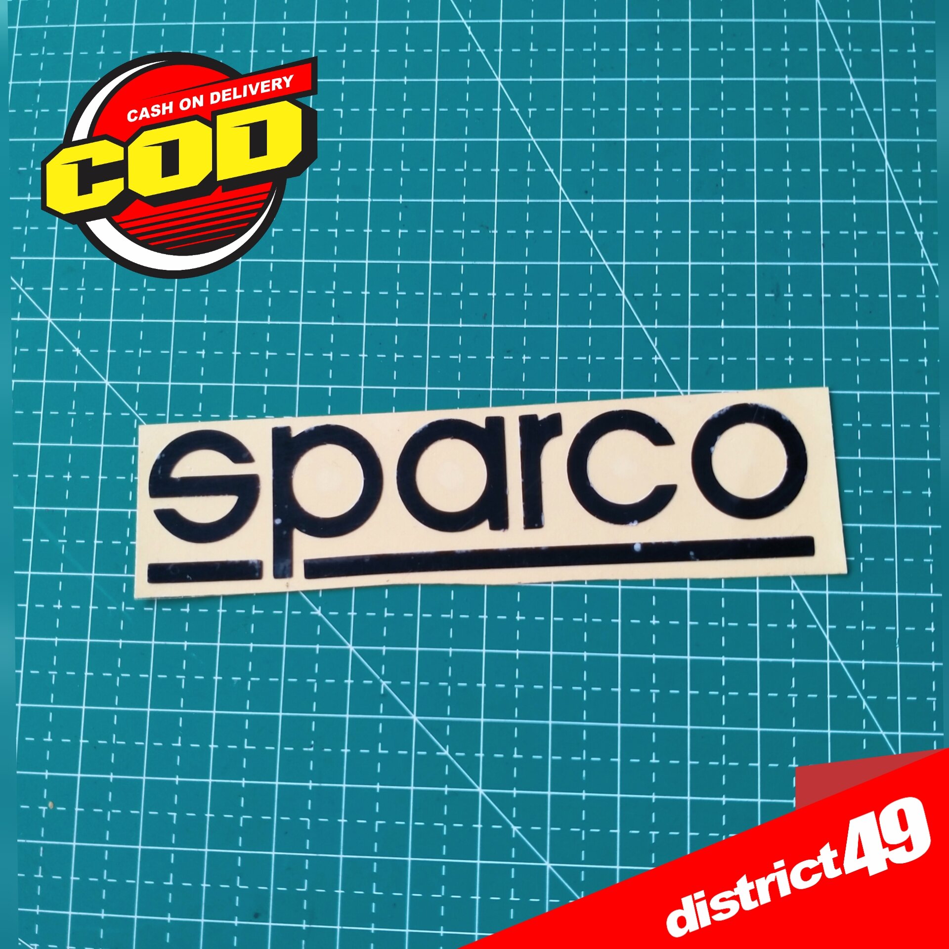 Cutting sticker SPARCO - Stiker cutting Sparco - Stiker Racing - Stiker ...