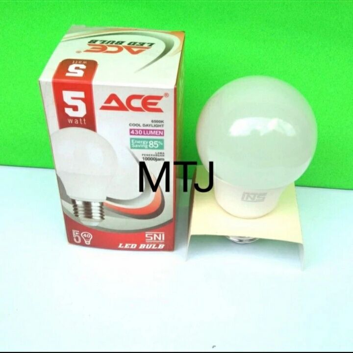lampu led ace 5 watt cahaya putih | Lazada Indonesia