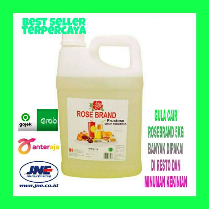 Gula Cair Fructose Sirup Fruktosa Rose Brand 5kg | Lazada Indonesia