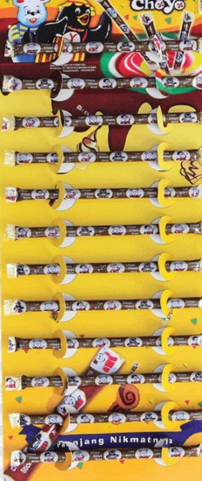 coklat choyo choyo stik coklat jadul isi 24 | Lazada Indonesia