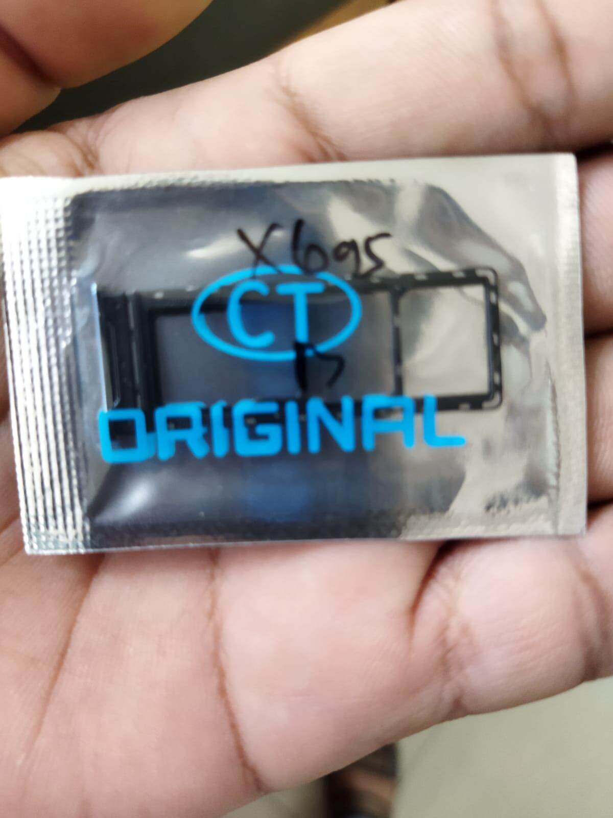 Simlock Infinix X695 / Note 10 Pro ORIGINAL Simlok Simtrey Simtrai Slot ...