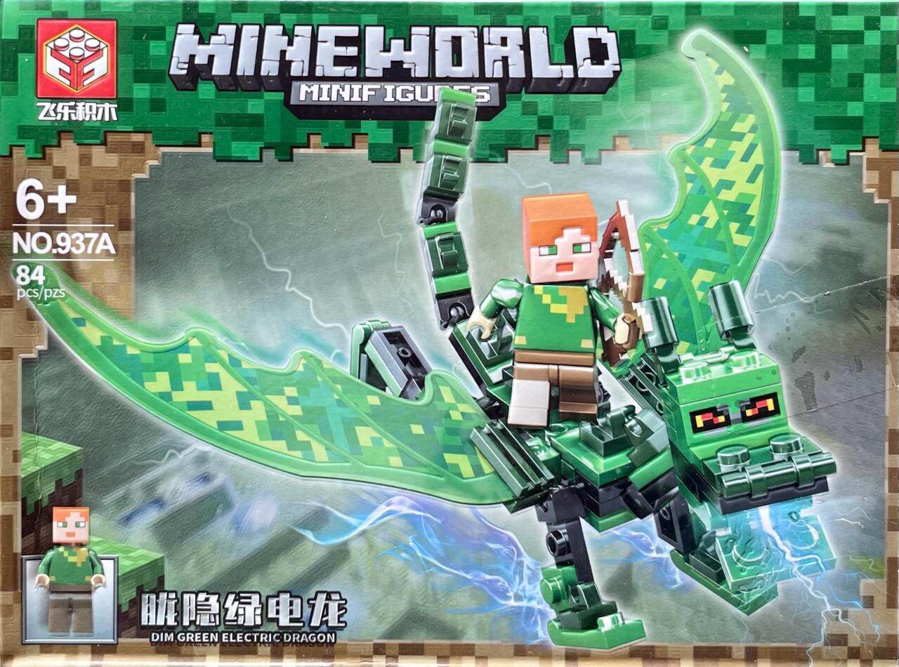 Minecraft 937 mainan anak brick rakitan mainan edukasi anak balok susun ...