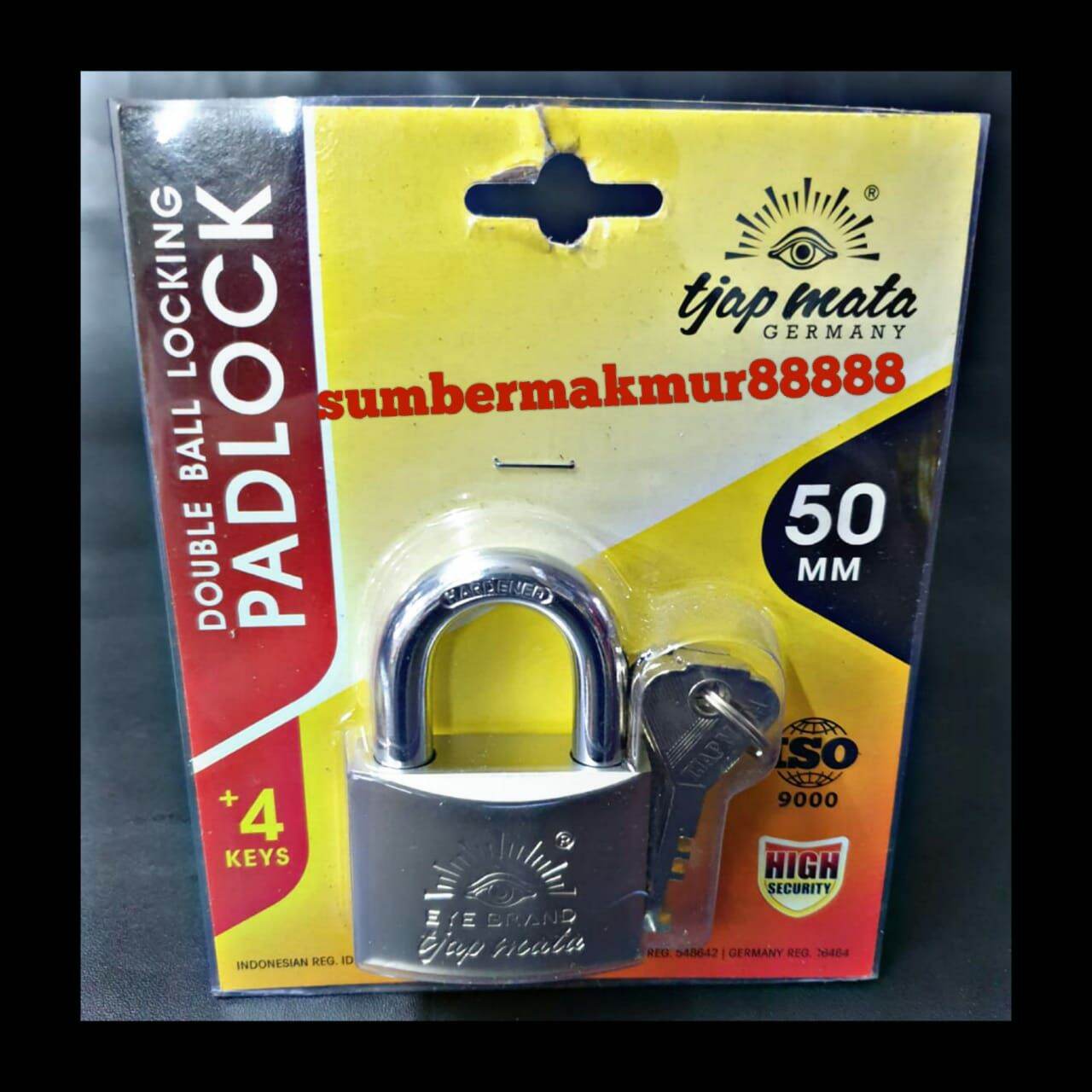 Gembok ukuran 50mm merk tjap mata | Lazada Indonesia