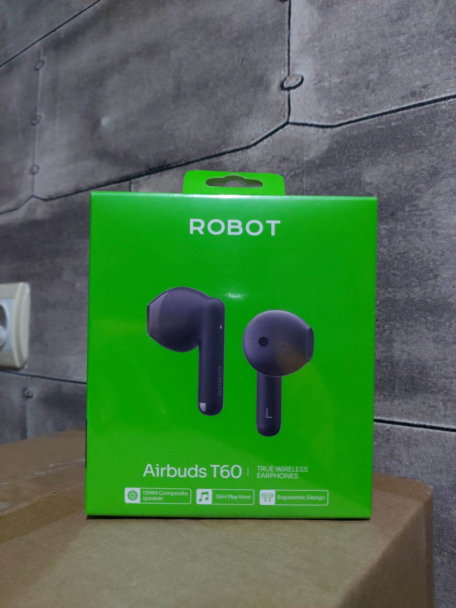 New ⚡TWS T60 ROBOT airbuds true wireless earphone bluetooth 5.3 | Lazada Indonesia