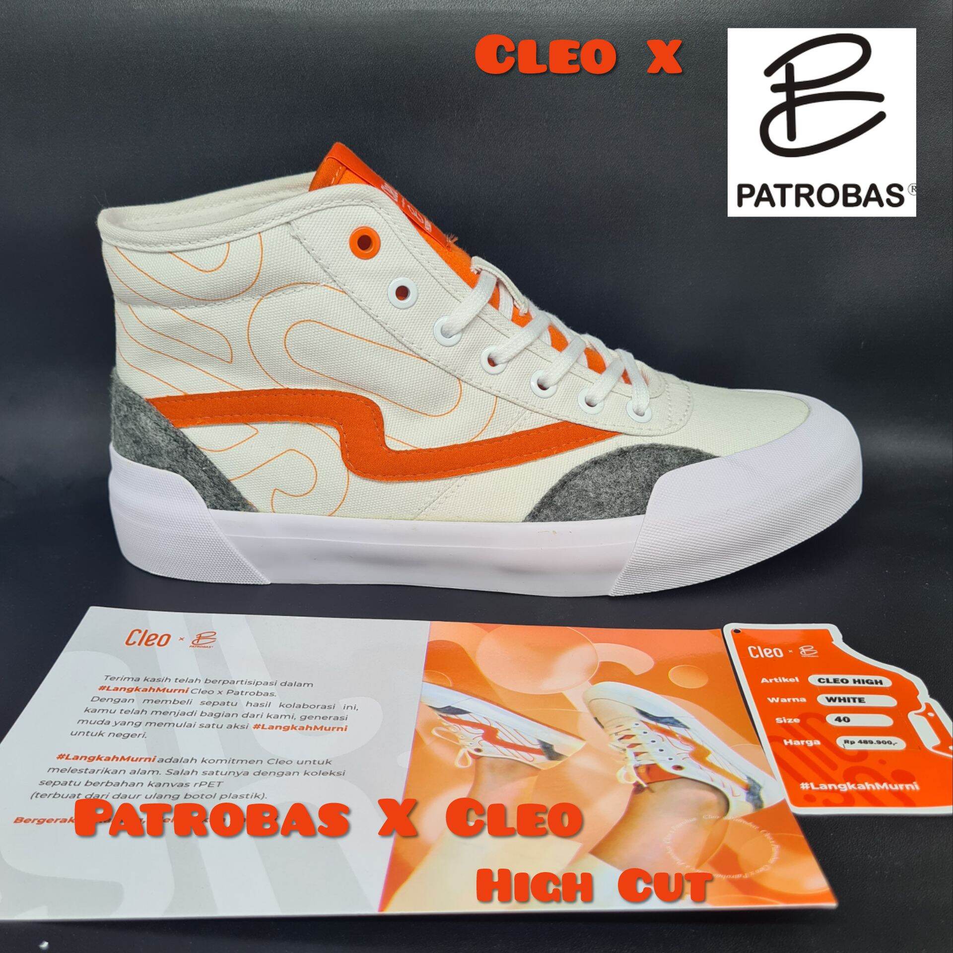 Sepatu PATROBAS X CLEO Series (Limited Edition) | Lazada Indonesia