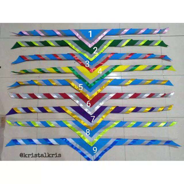 scraf pramuka ukuran 57 x 130 cm | Lazada Indonesia