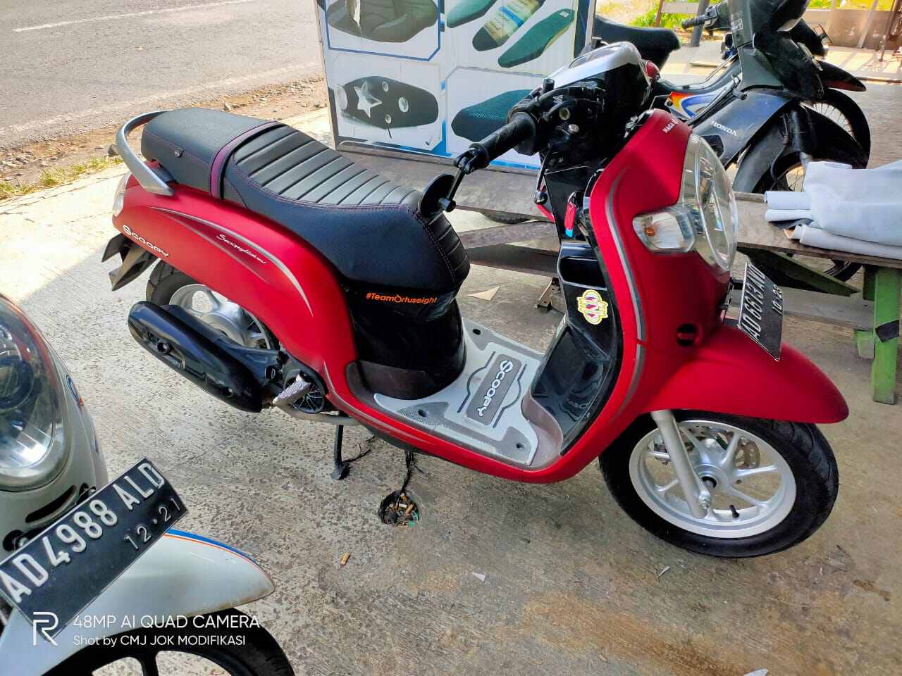 jok motor scoopy new caferacer | Lazada Indonesia