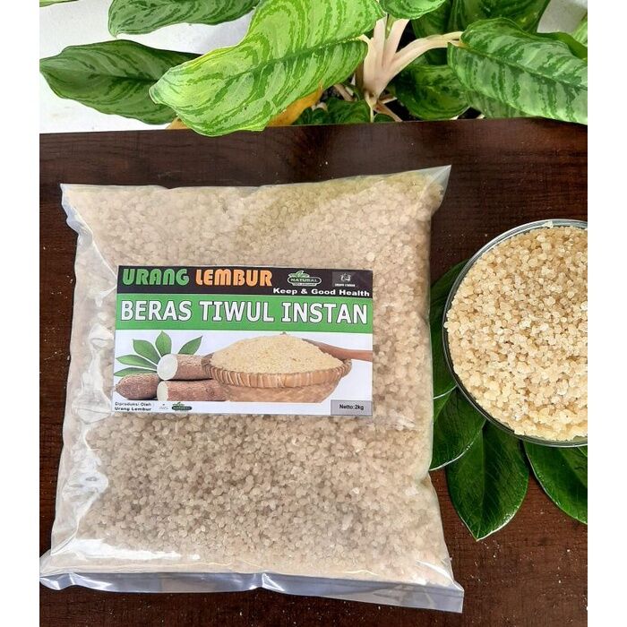 Beras tiwul instan / nasi oyek 2kg pulen | Lazada Indonesia