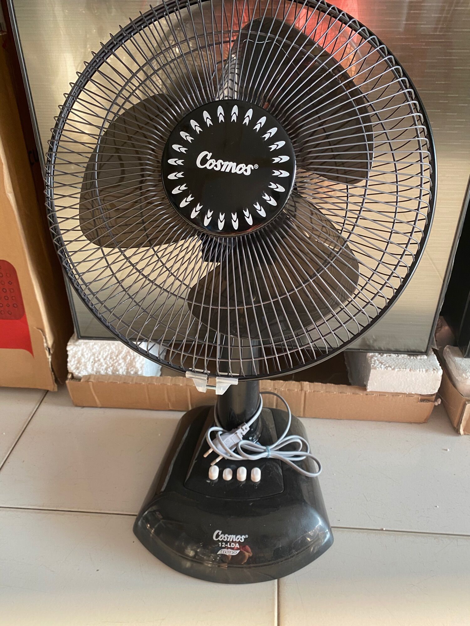 kipas angin duduk cosmos 12 LDA ori | Lazada Indonesia
