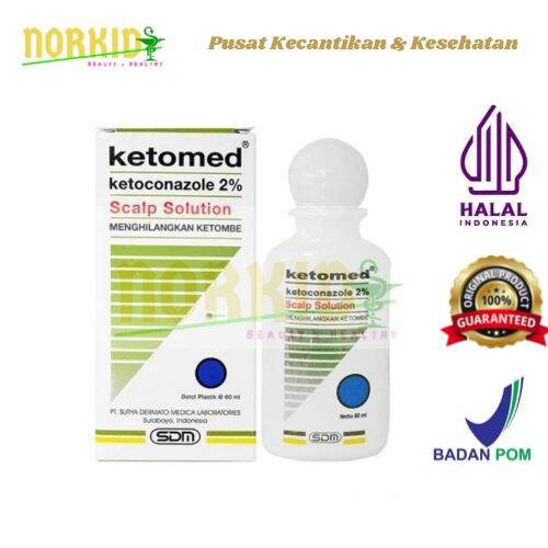 Ketomed Shampo Scalp Solution Shampo Obat Ketombe Membandel atau ...