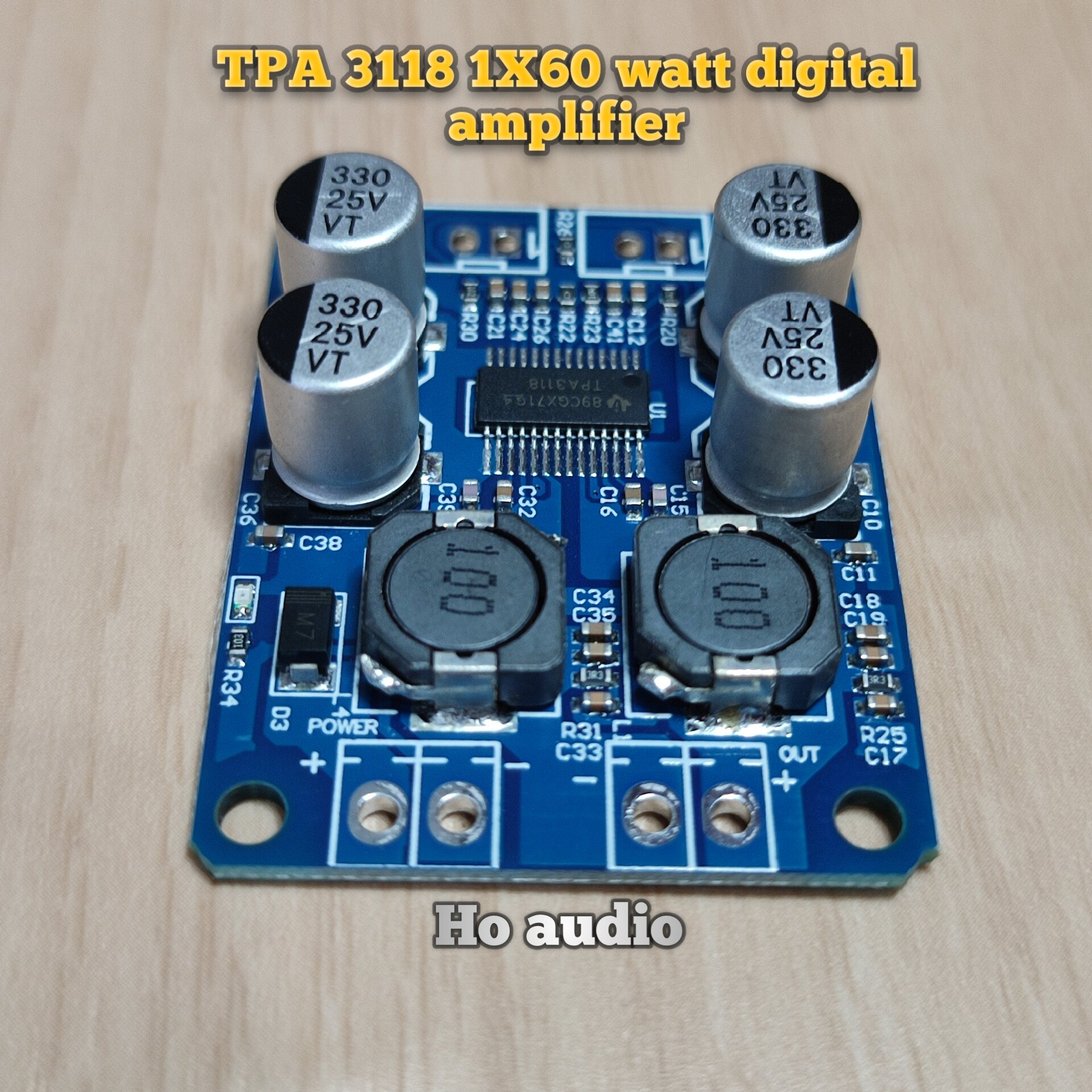 TPA3118 mono BTL 60watt kit ampli class d amplifier board | Lazada ...