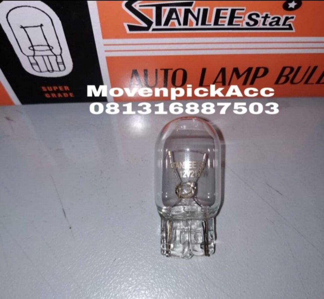 BOHLAM DOP STANLEE STAR CUMI T20 12V 21W KAKI 1 ORIGINAL - ISI 10 PCS ...