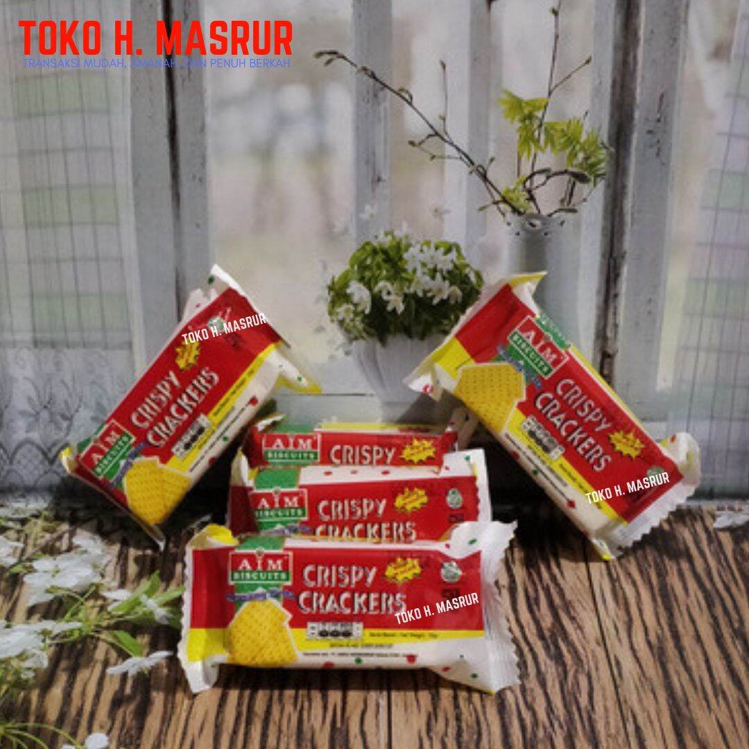 Biskuit AIM Crispy Crackers Mini 35gr | Lazada Indonesia
