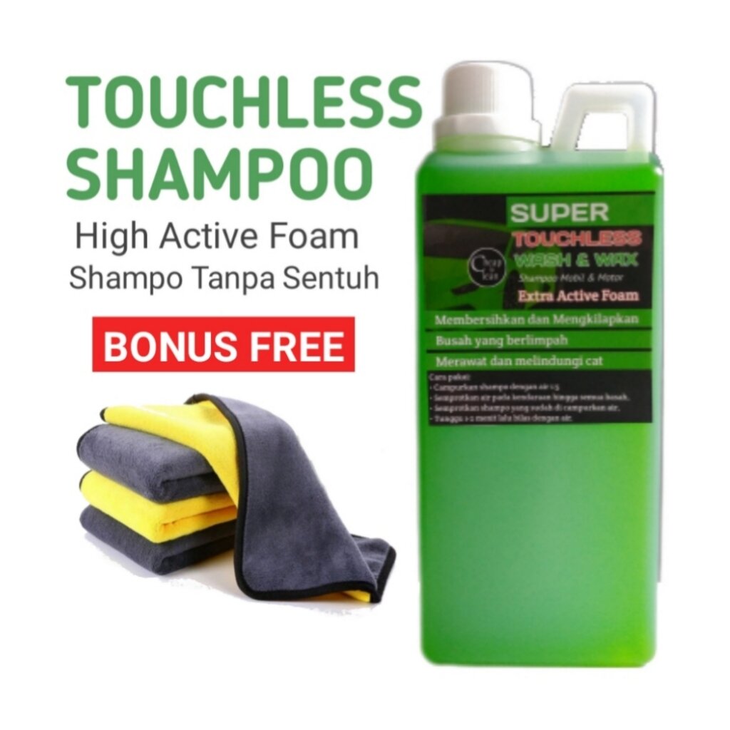 Touchless Shampoo untuk Cuci Mobil dan Motor Tanpa Sentuh | Lazada ...