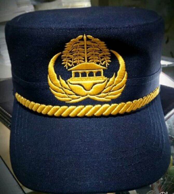 topi komando/topi pns korpri model komando golongan 3 Rp 100.000 ...