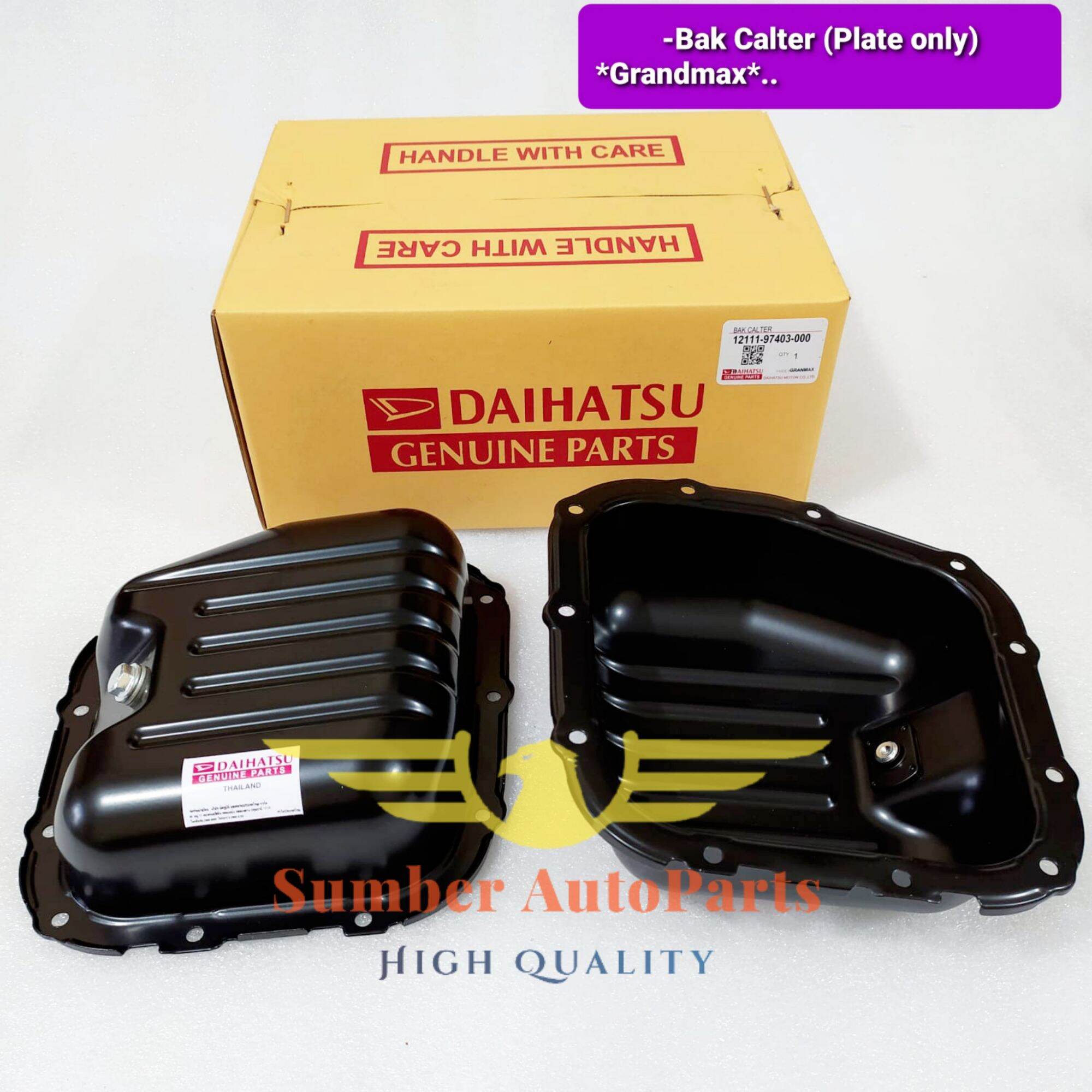 plat bak kalter calter oli grand max grandmax 1pc | Lazada Indonesia