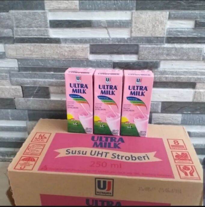 SUSU Ultra Susu UHT 1 DUS ISI 24pcs 250ml | Lazada Indonesia