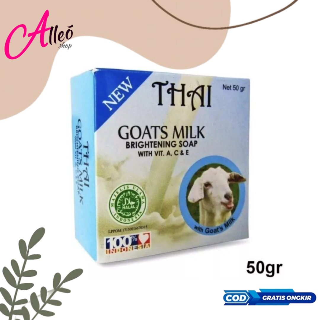 Alleoshop - Sabun Thai Goats Milk Original Brightening Soap Sabun Susu ...