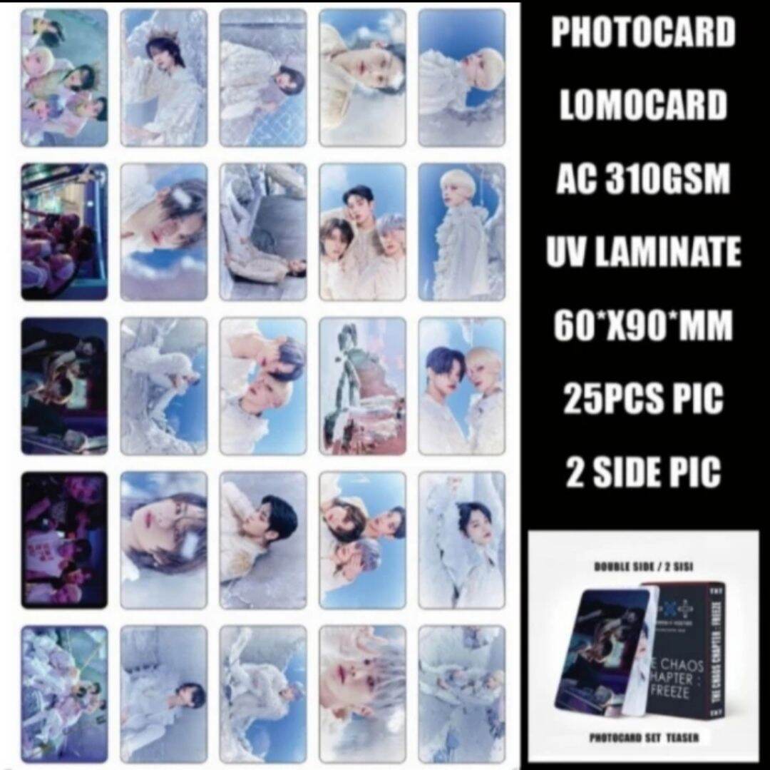 photocard premium TXT the chaos chapter freeze isi 25 pcs PC11 | Lazada ...