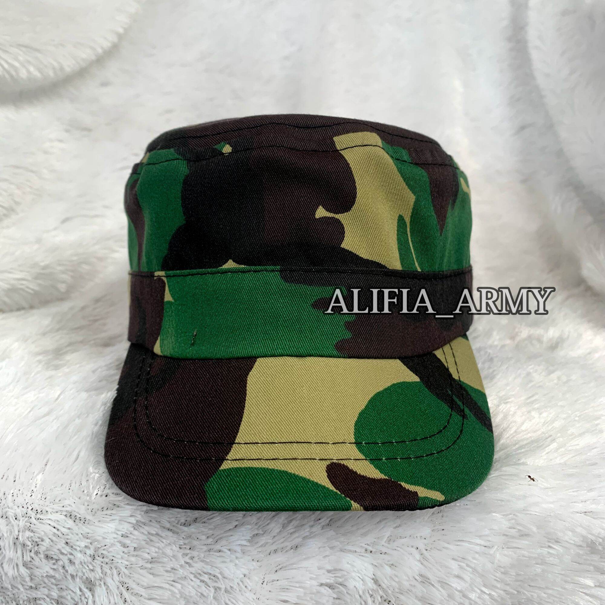Topi pet anak tentara model komando loreng malvinas - Topi komando anak ...