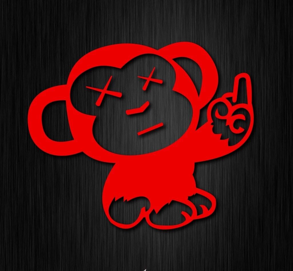 stiker monkey, stiker cutting stiker, sesuai gambar | Lazada Indonesia