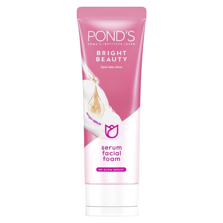 ponds bright beauty spotless glow serum face foam | 50ml | COD | cuci ...