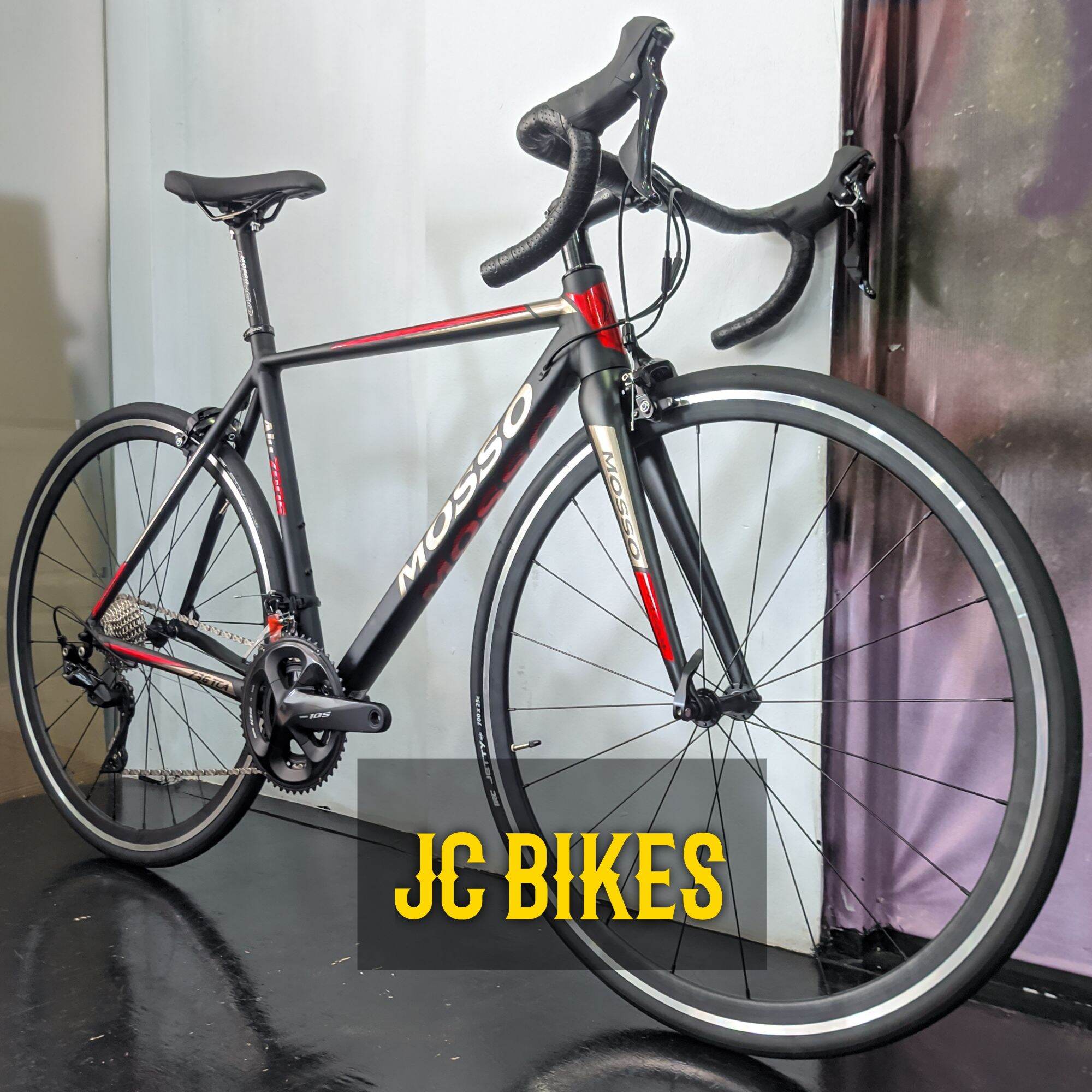 Sepeda Balap Roadbike MOSSO 736 TCA, 2x11sp Shimano 105, Alumunium 7005 ...