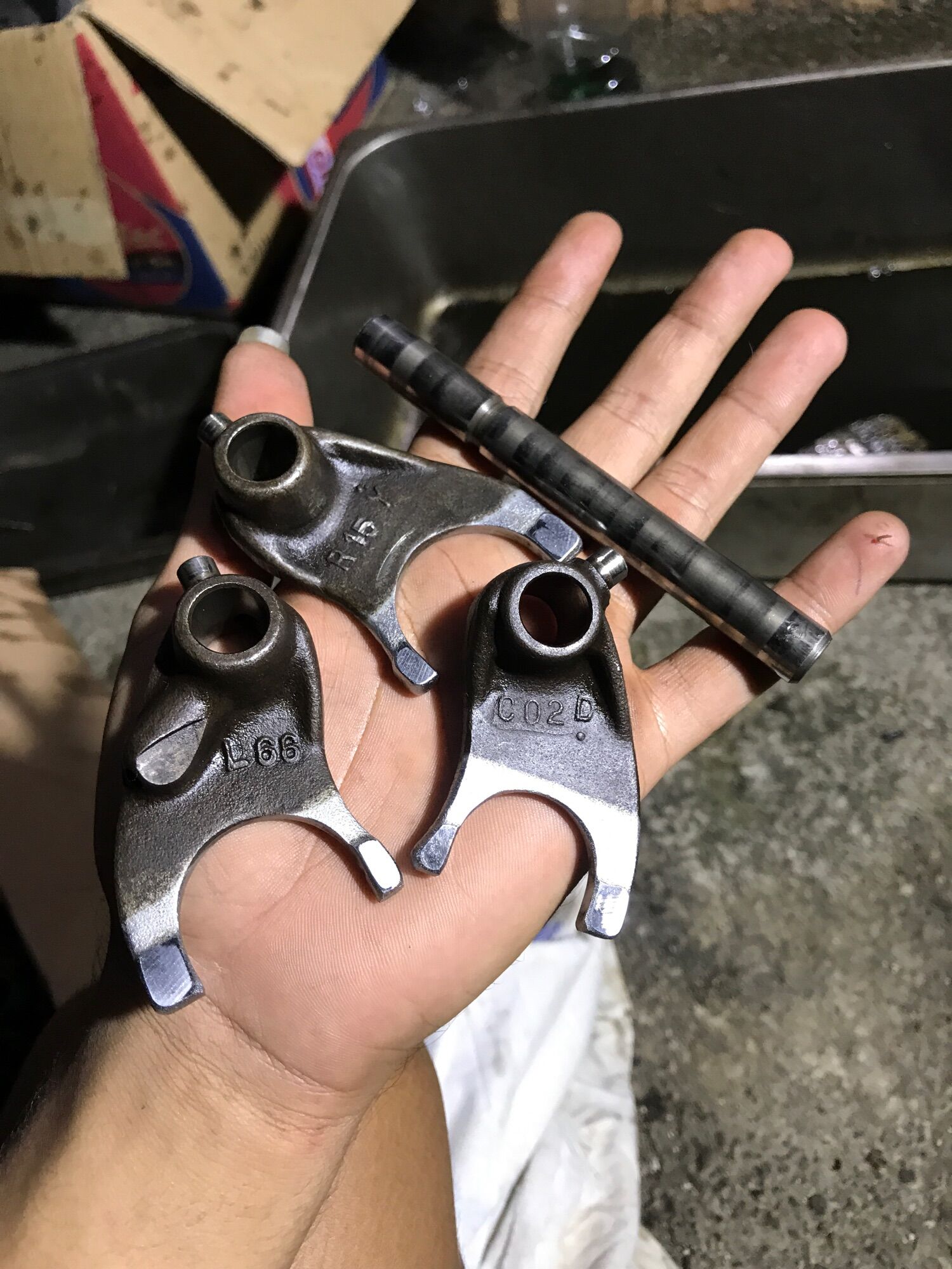 Capit udang shift fork rasio transmisi honda CB GL 100 125 | Lazada ...