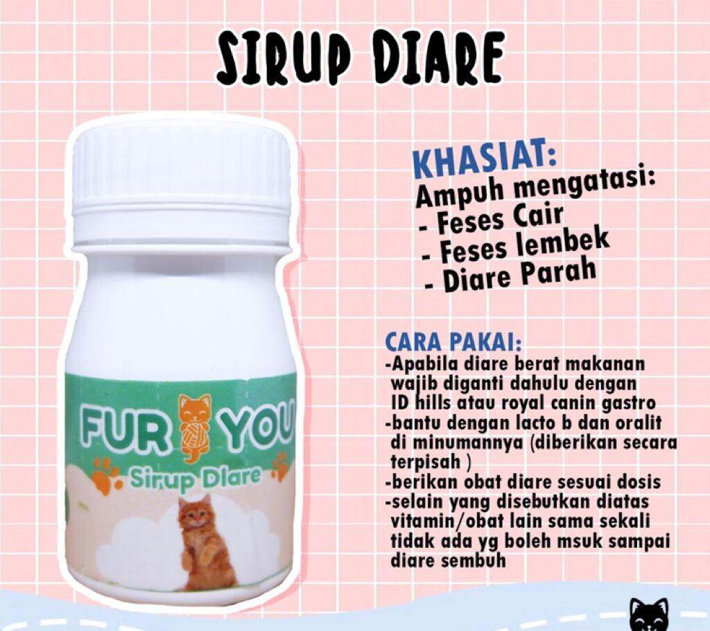obat sirup diare kucing . obat mencret kucing | Lazada Indonesia
