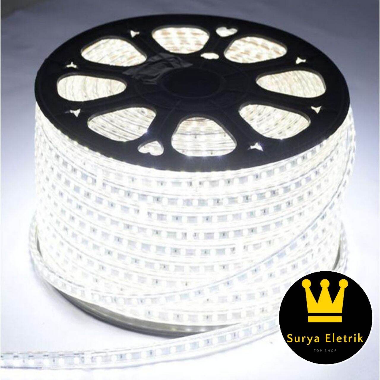 LAMPU STRIP LED SELANG SMD 5050 100M 100 METER / LAMPU PLAFON CEILING ...