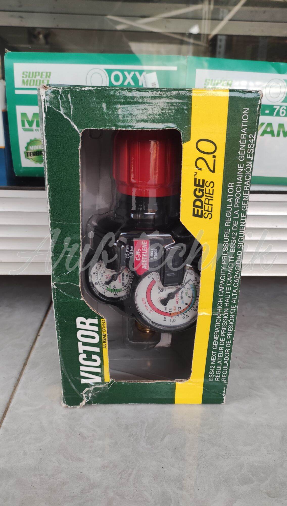 Regulator Acetylene Victor Edge Series 2.0 ESS42-15-993 / VICTOR 0781 ...